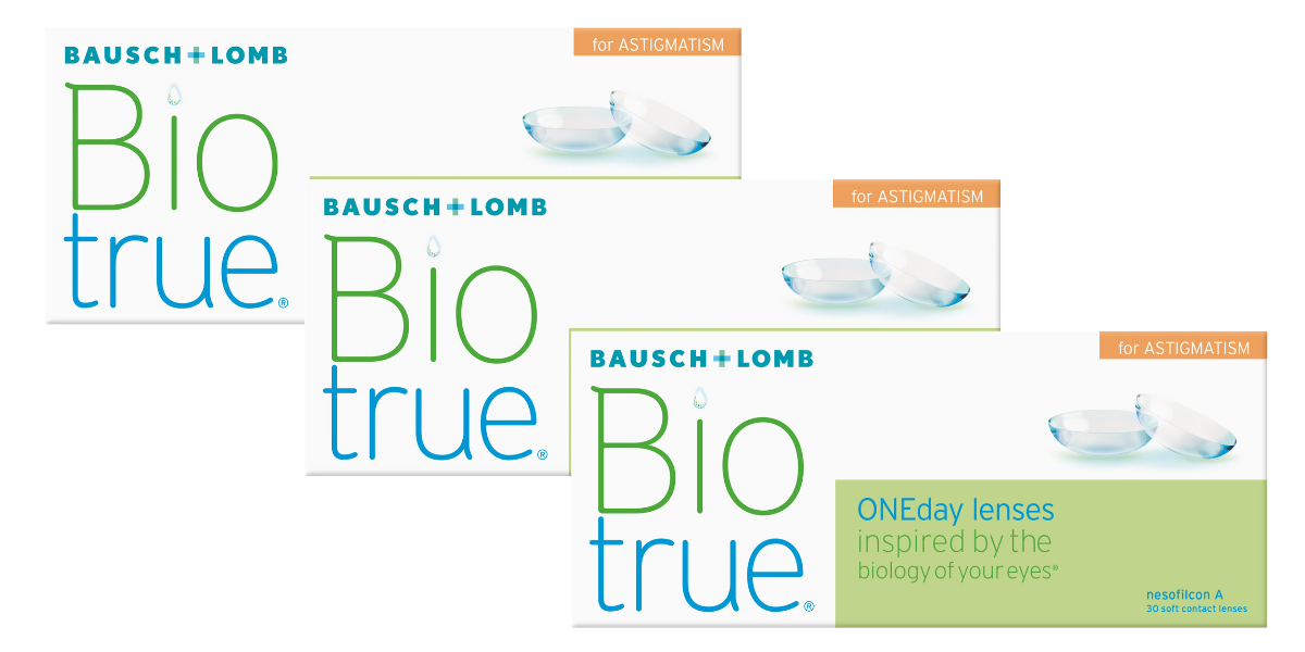 Biotrue Oneday For Astigmatism 90 Pk | Contact Lens Australia