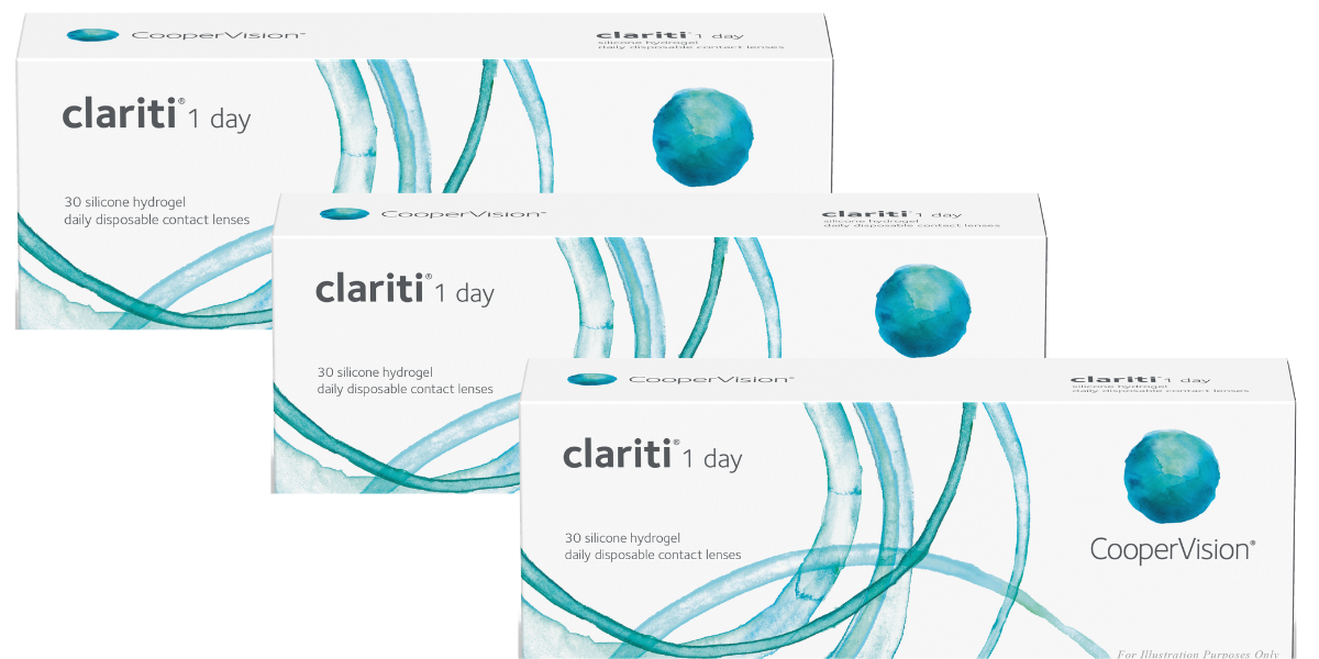 Clariti 1 Day 90 Pack | Cooper Vision | Contact Lens Australia